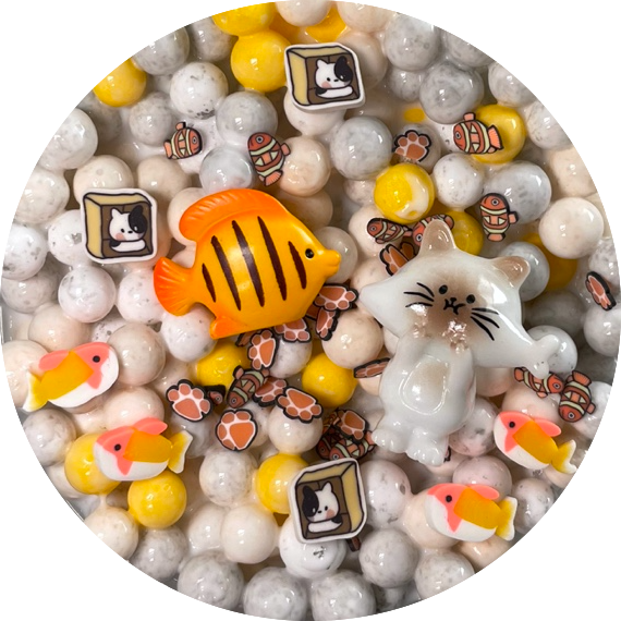 Slime : Fish Farm Kitty Slime - SeoulGAGE