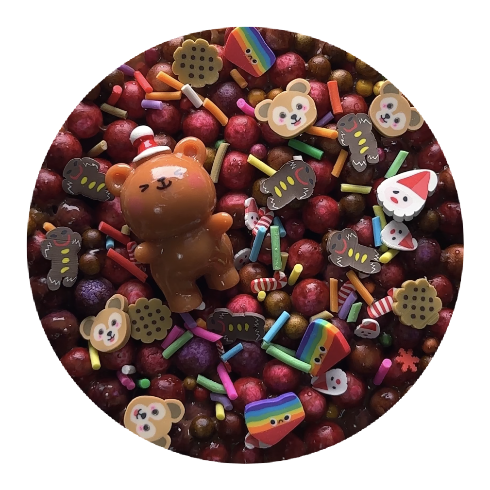 Slime : Merry Chocolate Bear Slime - SeoulGAGE